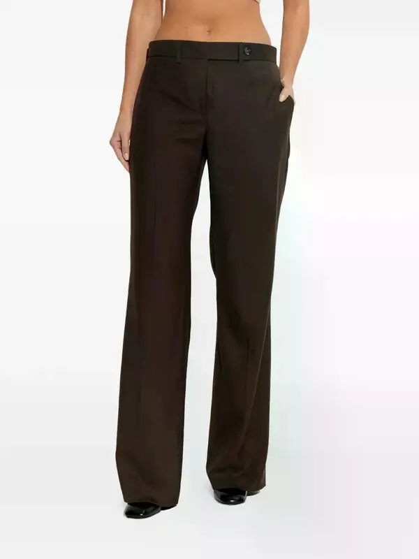 Paul Smith Button Trousers - Brown