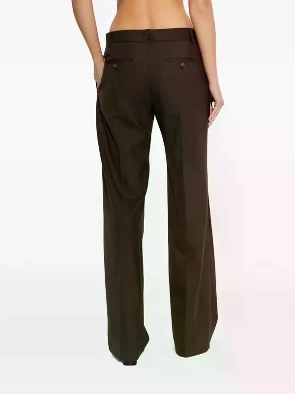 Paul Smith Button Trousers - Brown