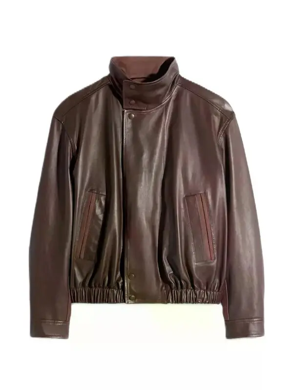 LEMAIRE Leather Bomber Jacket