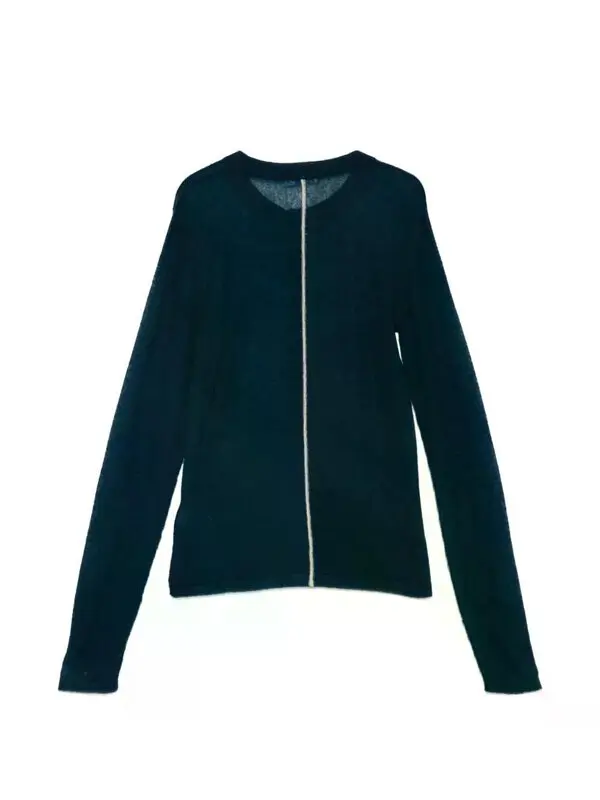 Patrizia Pepe Ribbed Button Cardigan