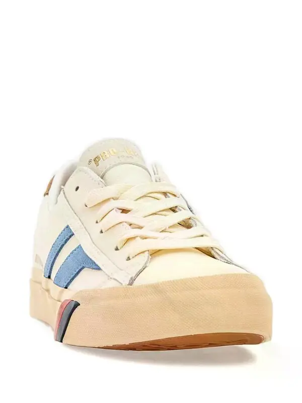 PRO-KEDS 1949 Logo-detail Leather Sneakers - Neutrals