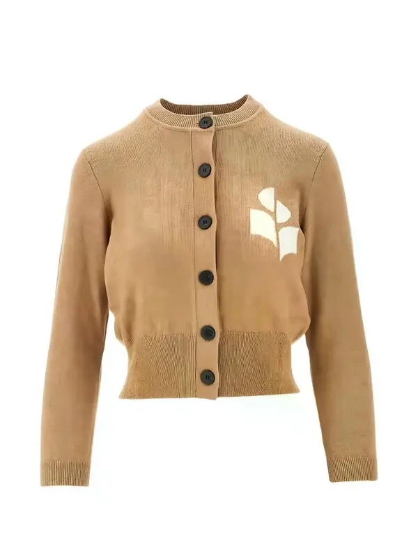 MARANT ETOILE Logo Cardigan
