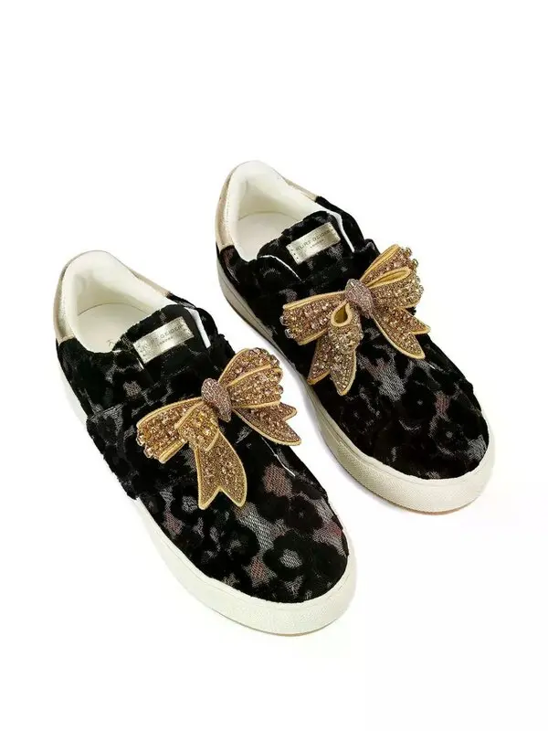Kurt Geiger Bow-embellished Sneakers