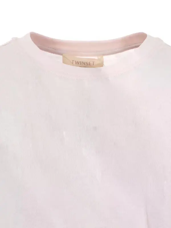 TWINSET Logo-plaque T-shirt