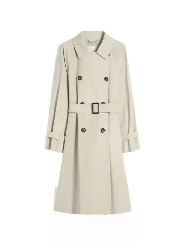 Max Mara Belted Raincoat - Neutrals