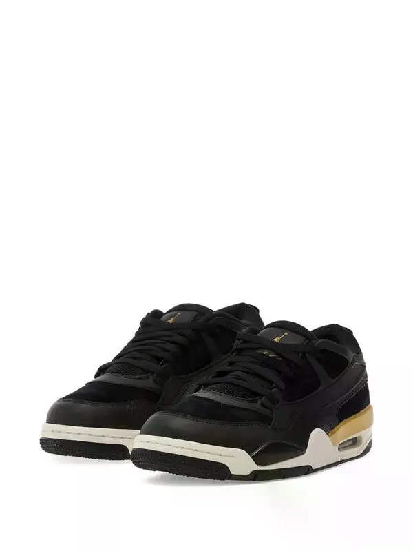 JORDAN Air 4 Logo-detail Sneakers - Black