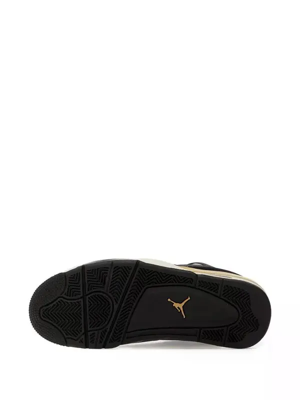 JORDAN Air 4 Logo-detail Sneakers - Black