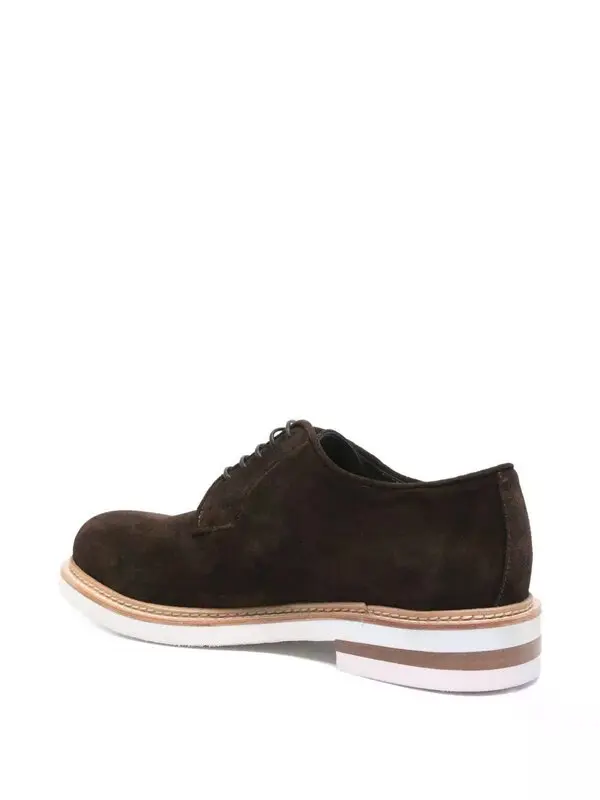 Corneliani Lace-up Derby Shoes - Brown