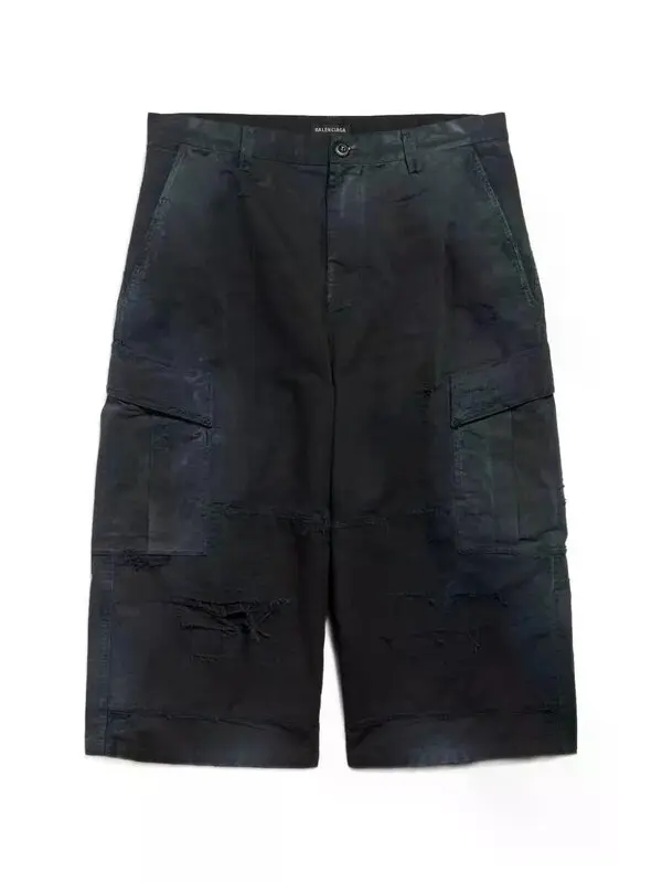 Balenciaga Cropped Cargo-pocket Trousers
