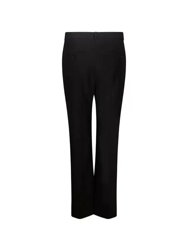 Max Mara Concealed-closure Trousers - Black