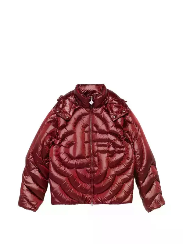 Casablanca Quilted Puffer Jacket - Red