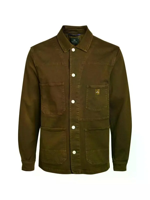 Paul Smith Button Fastening Pocket Shirt Jacket