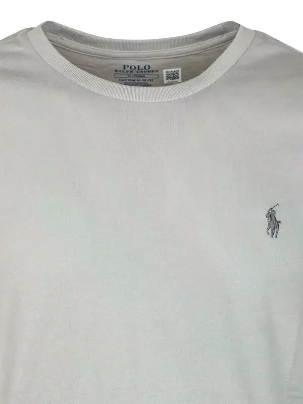 Polo Ralph Lauren Logo-embroidered T-shirt - Grey