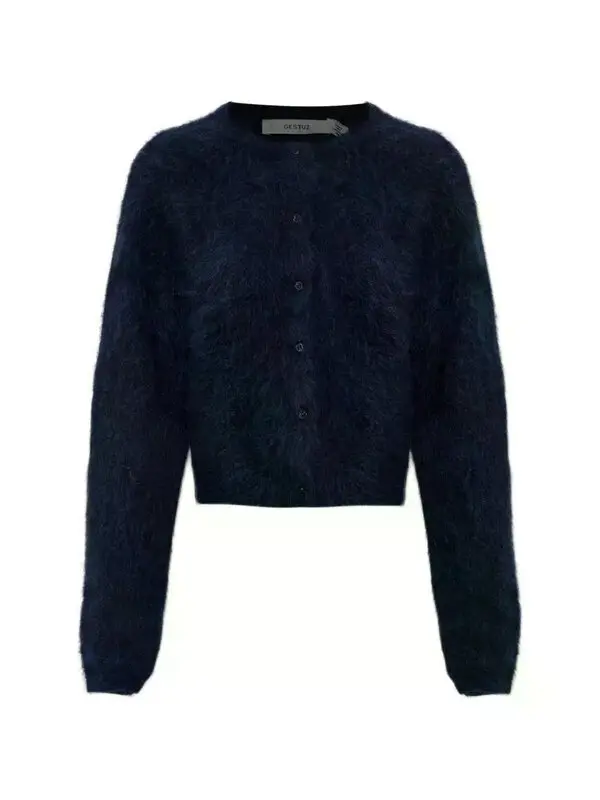 GESTUZ Gzdebbie Buttoned Cardigan - Blue