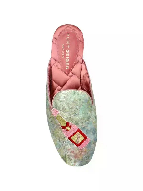 Kurt Geiger Embroidered Flat Mules