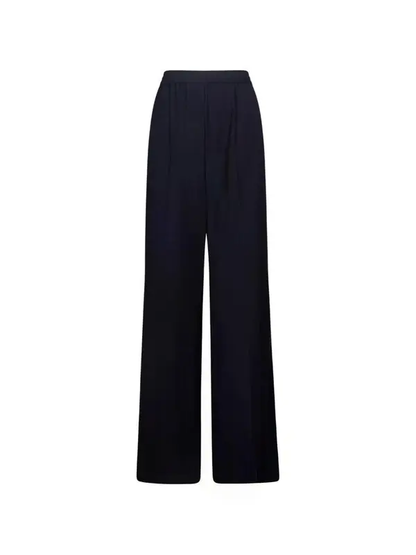 Max Mara Elasticated-waistband Wide-leg Trousers