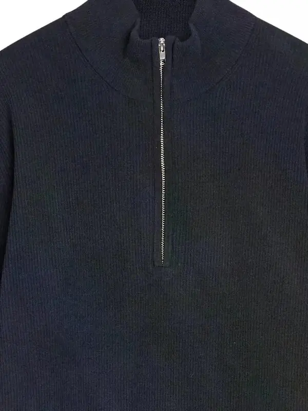 Nn07 Danny Half-zip Sweater - Blue