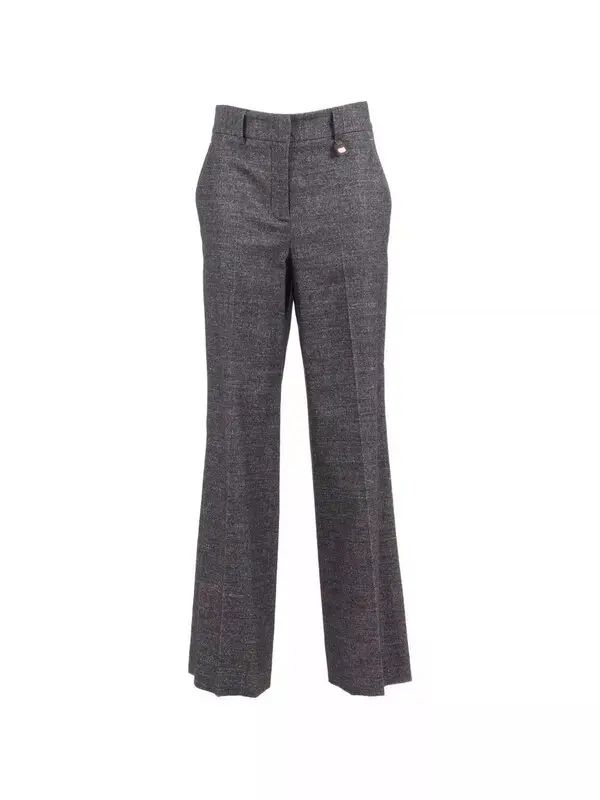 Lorena Antoniazzi Straight-leg Trousers - Grey