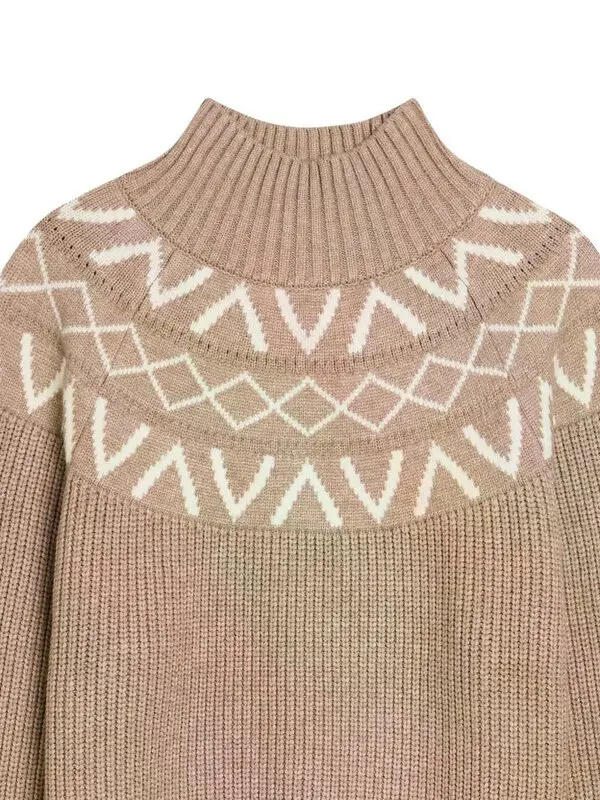 Varley Patterned Knitted Sweater