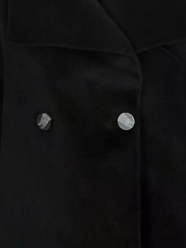 Armani Exchange Double-breasted Buttoned Coat