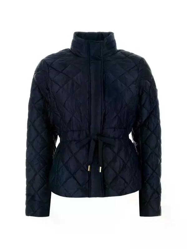 Michael Kors Quilted Tie Jacket