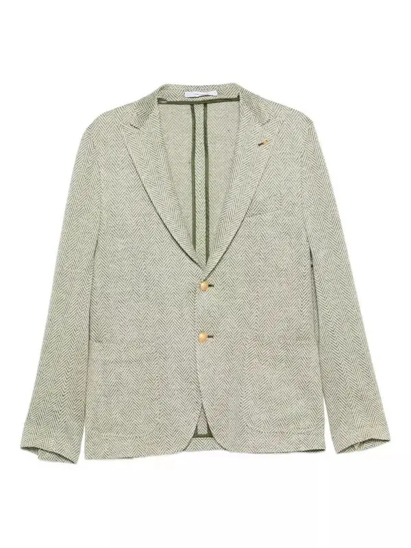 Tagliatore Herringbone-pattern Jacket