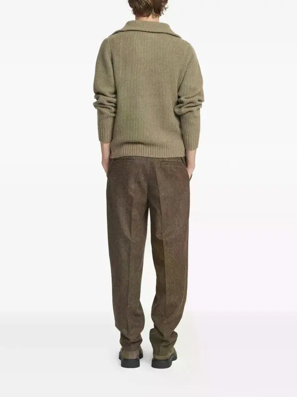 YVES SALOMON Tweed Trousers
