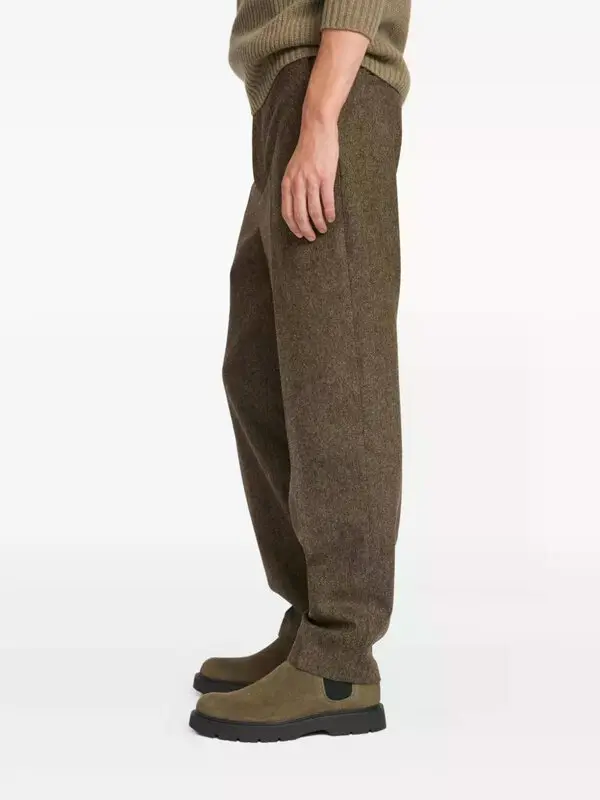 YVES SALOMON Tweed Trousers