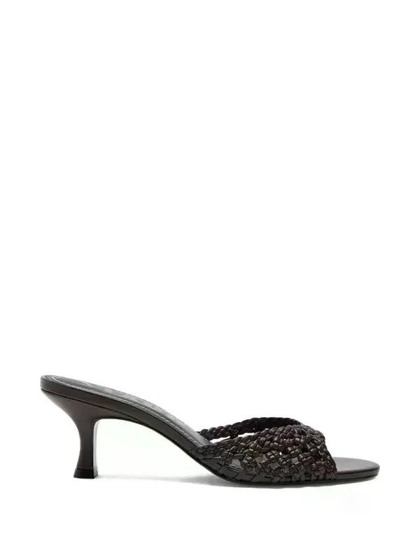 Staud Woven Heeled Sandals