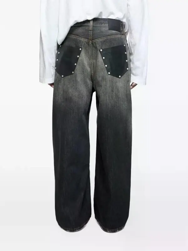 Acne Studios Logo-patch Jeans