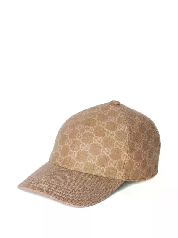 Gucci Gg-motif Baseball Cap - Neutrals