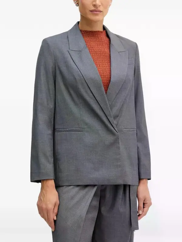 Sisley Tie Detailed Blazer