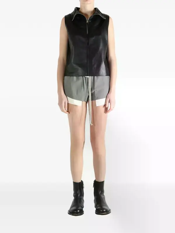 Rick Owens Zip-up Collar Top