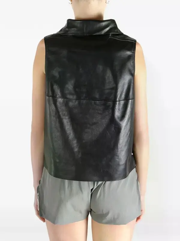 Rick Owens Zip-up Collar Top