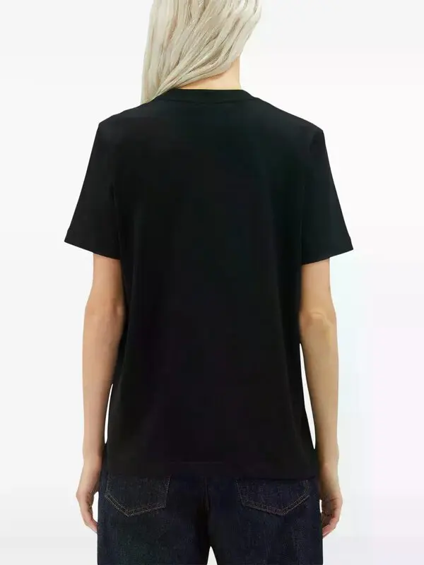 MSGM Logo-print Cotton T-shirt