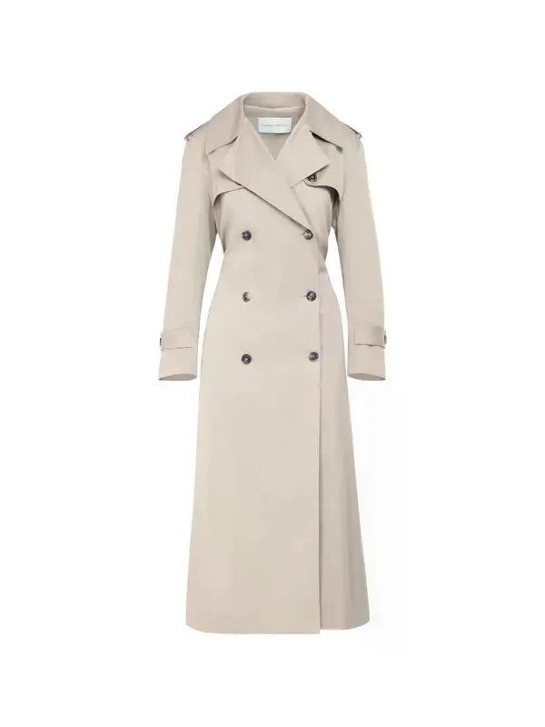 Florence & Fortitude Double-breasted Bow Coat