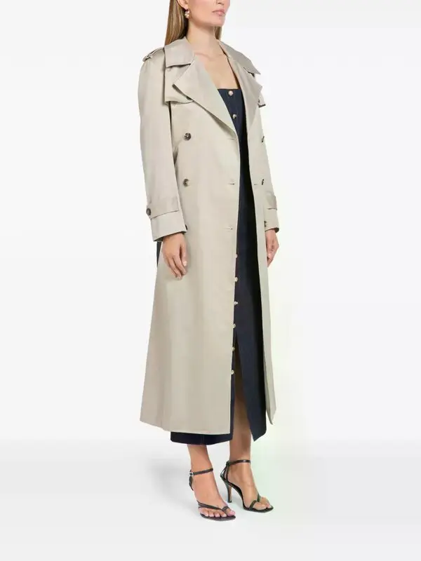Florence & Fortitude Double-breasted Bow Coat