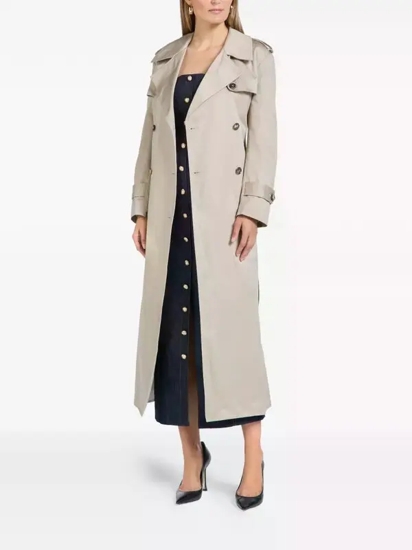 Florence & Fortitude Double-breasted Bow Coat