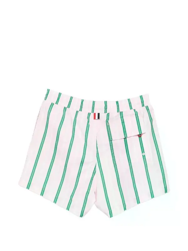 Thom Browne Striped Swim Shorts