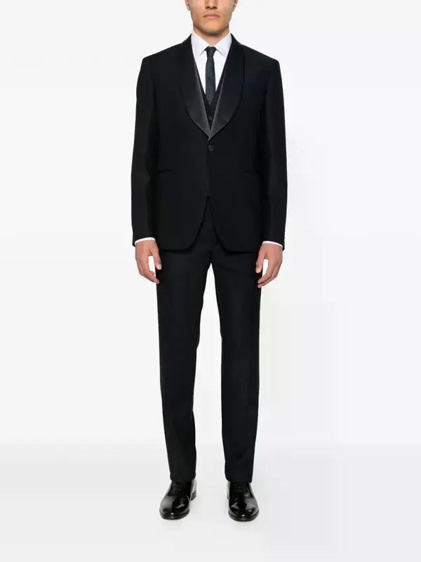 Tagliatore Shawl Collar Suit