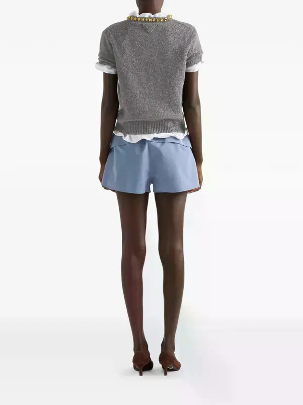 Prada Belted Shorts