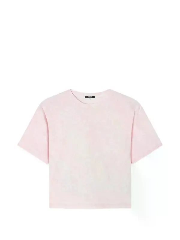 Versace Printed Cotton T-shirt