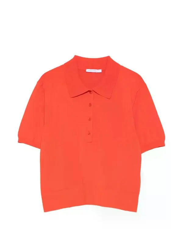 Patrizia Pepe Button-fastening Polo Top