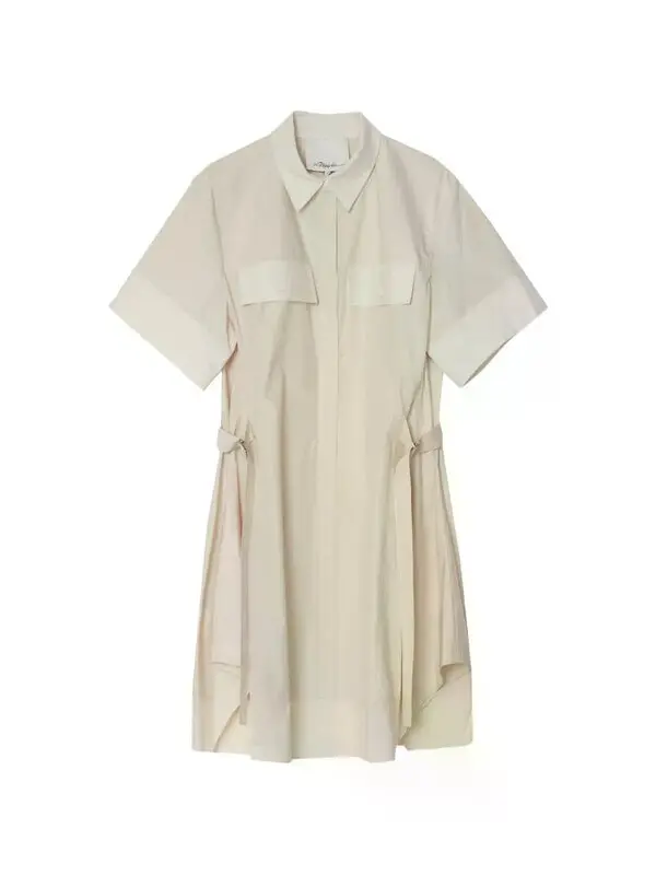 3.1 Phillip Lim Flap-pocket Tie Mini Dress