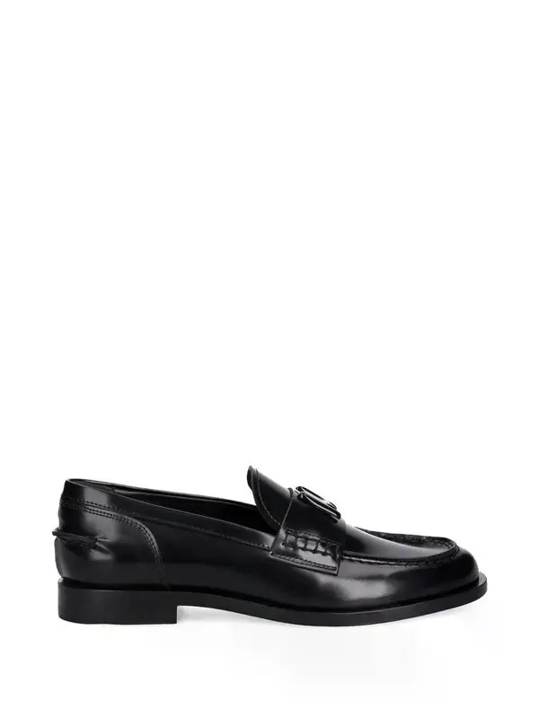 MSGM Letter-appliqué Loafers
