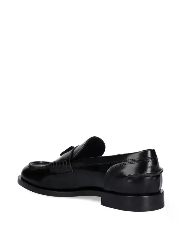 MSGM Letter-appliqué Loafers