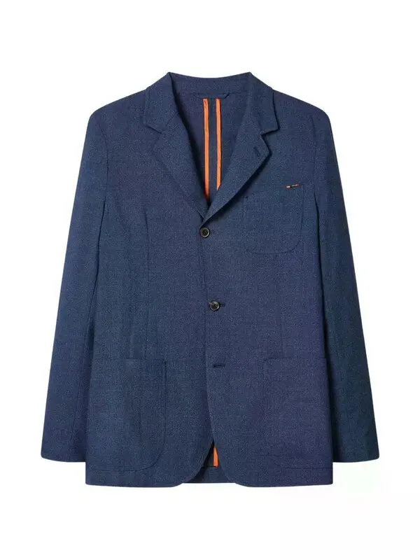 Paul Smith Single-breasted Patck-pocket Blazer