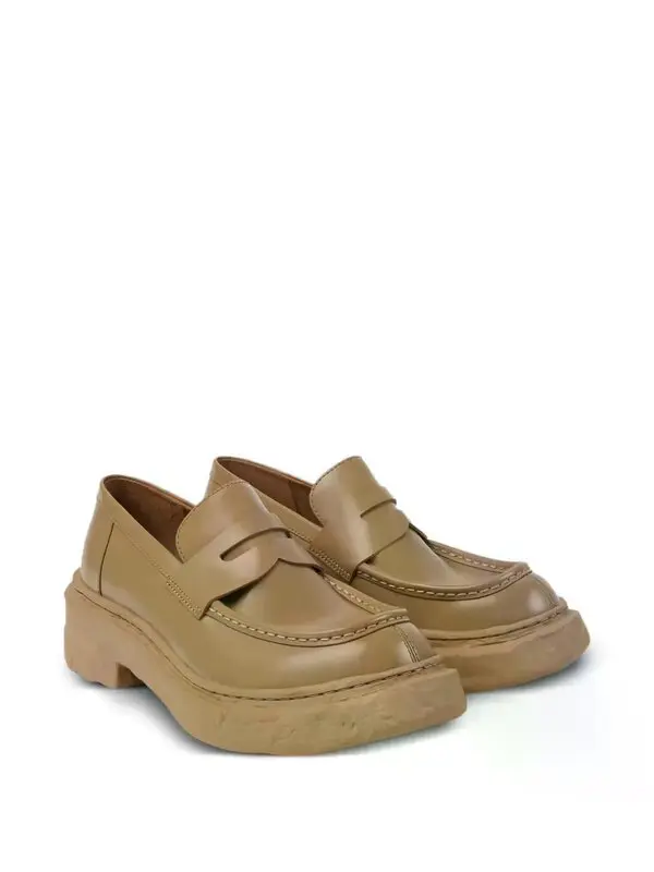 Camper Penny-strap Leather Loafers