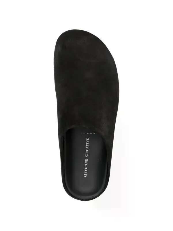 Officine Creative Slip-on Mules - Black