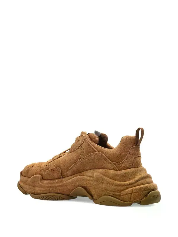 Balenciaga Panelled Leather Sneakers